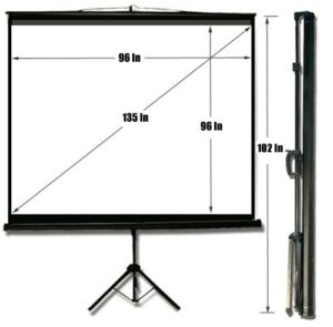Extra Large Projection Screen - Vancouver Projector Rentals